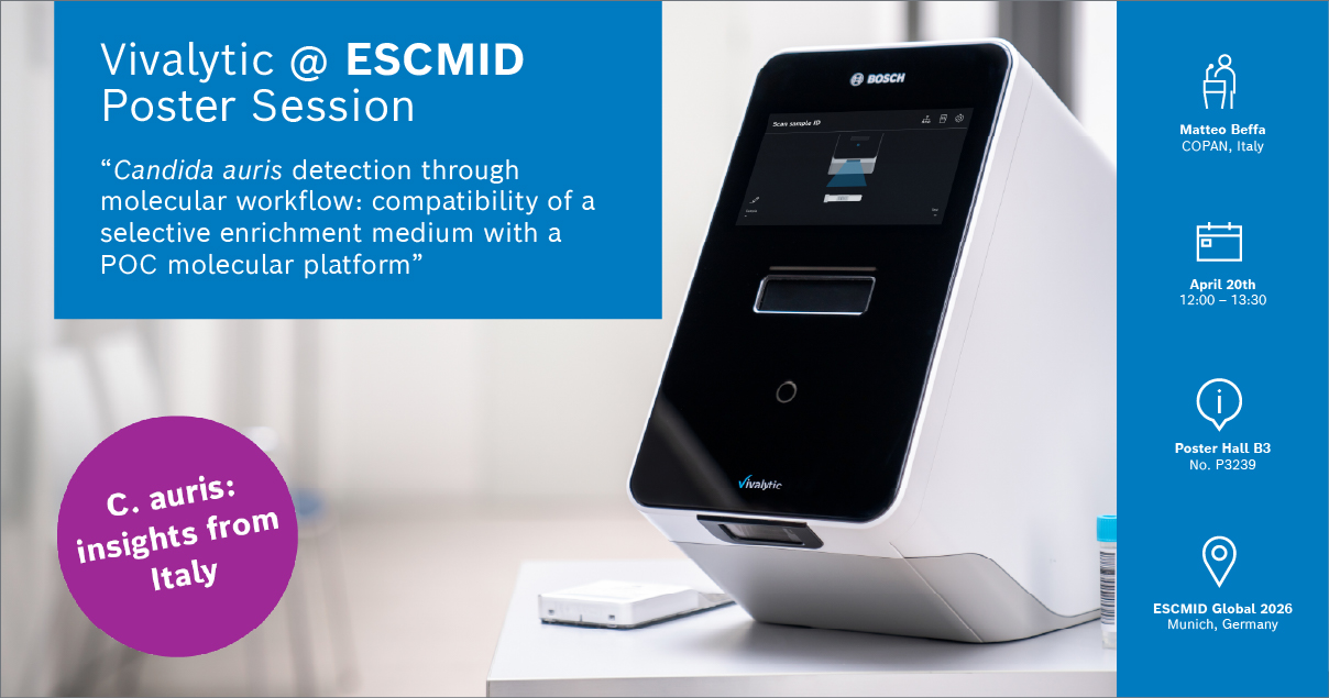 Vivalytic will be presented at ESCMID Global 2026 in Munich | Vivalytic