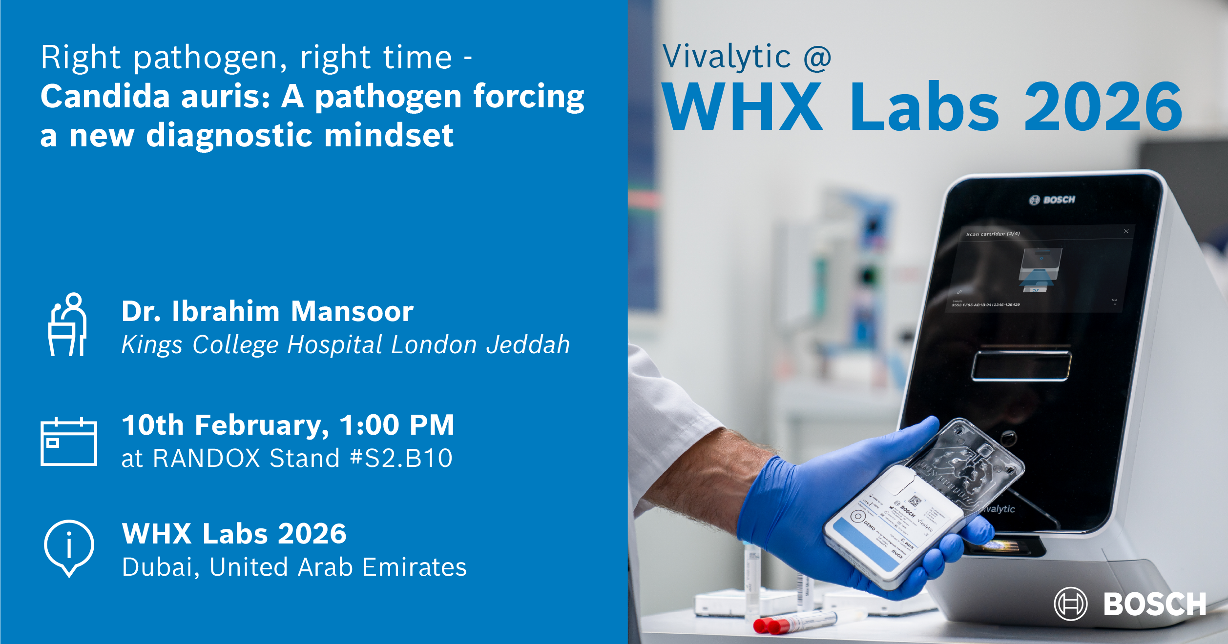 Vivalytic will be presented at this year's ECCMID trade fair in ...